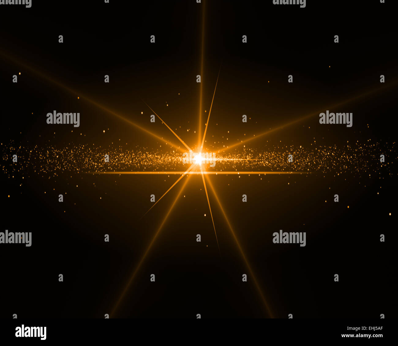Background with an orange star Stock Photo - Alamy