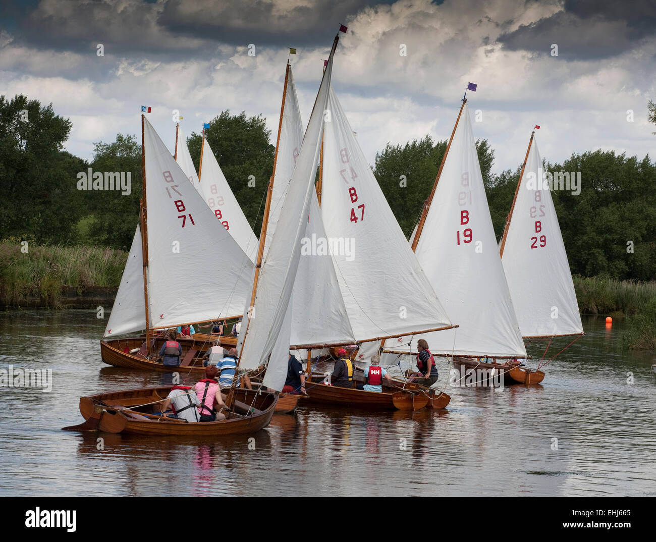 Sailing boat race buoy hi-res stock photography and images - Alamy
