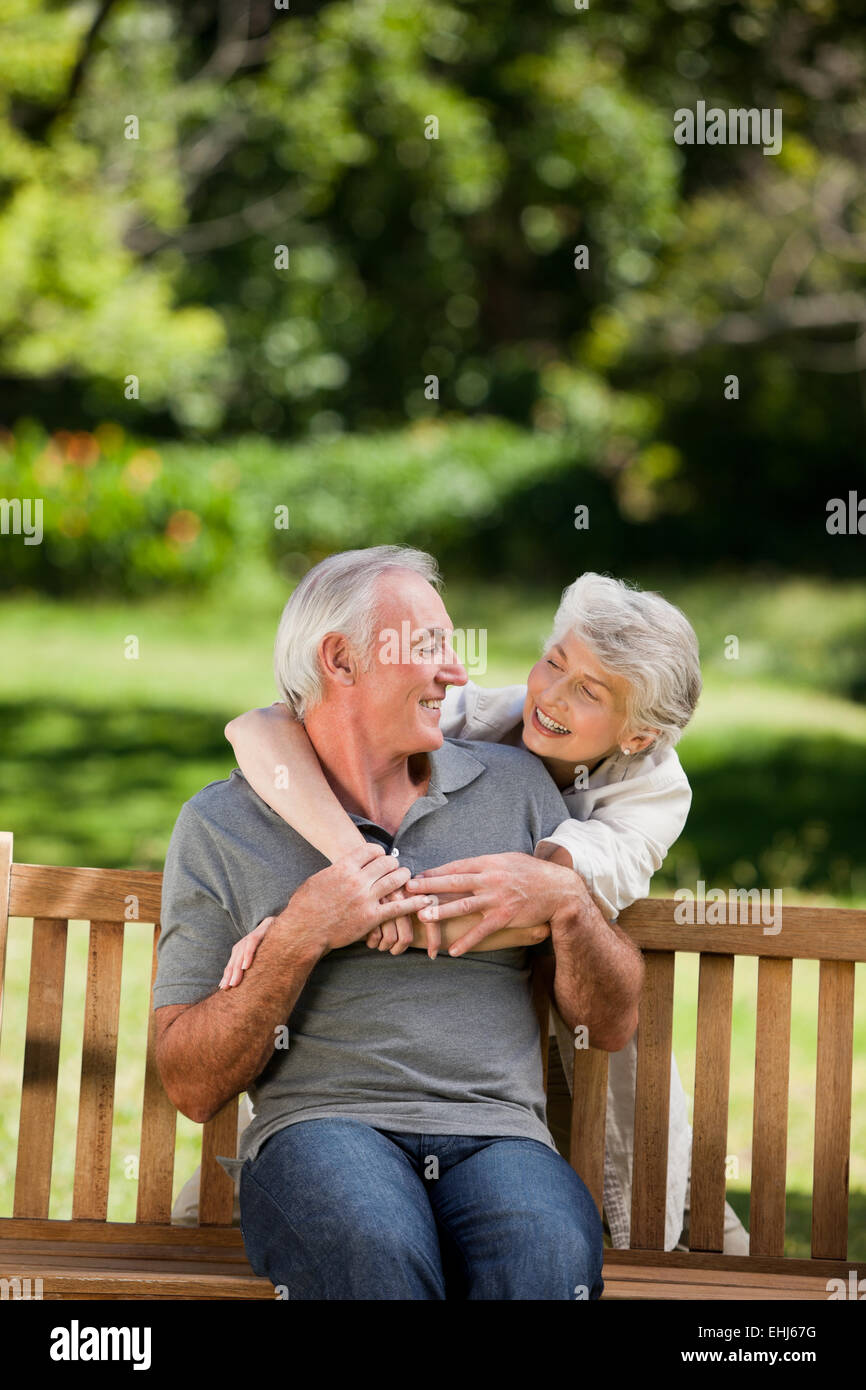 Couple hugging in back seat hi-res stock photography and images - Alamy