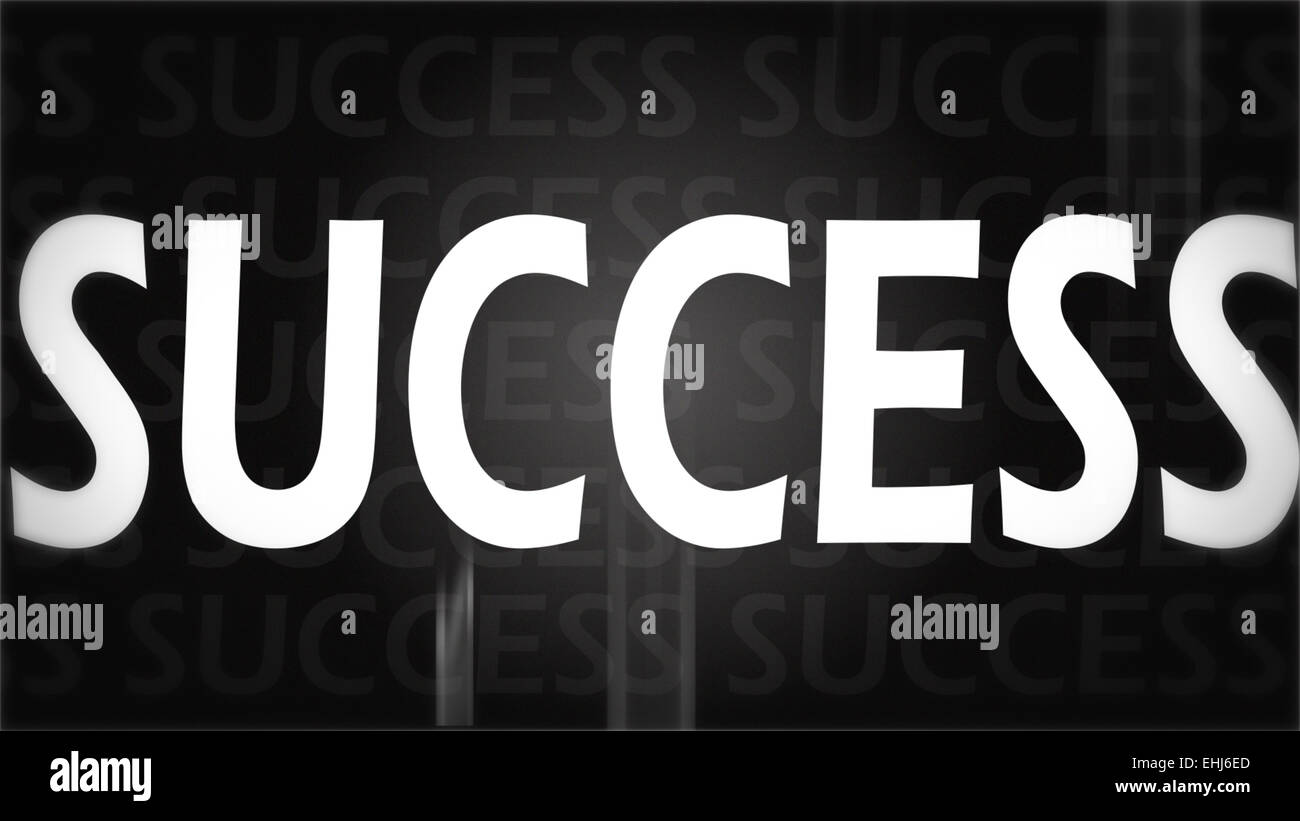 Creative image of black success concept Stock Photo - Alamy