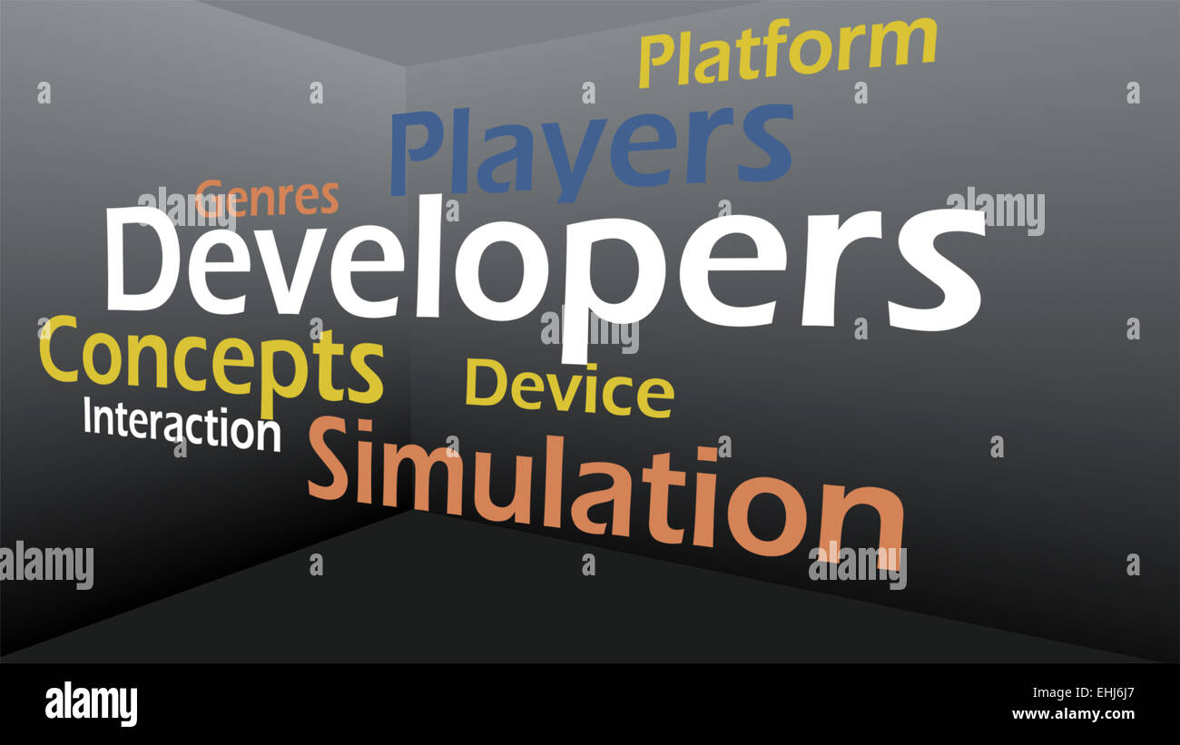 Creative image of gaming concept Stock Photo - Alamy