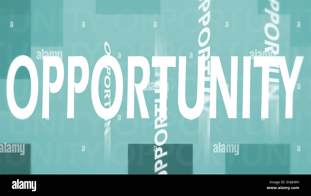 Creative image of opportunity concept Stock Photo - Alamy