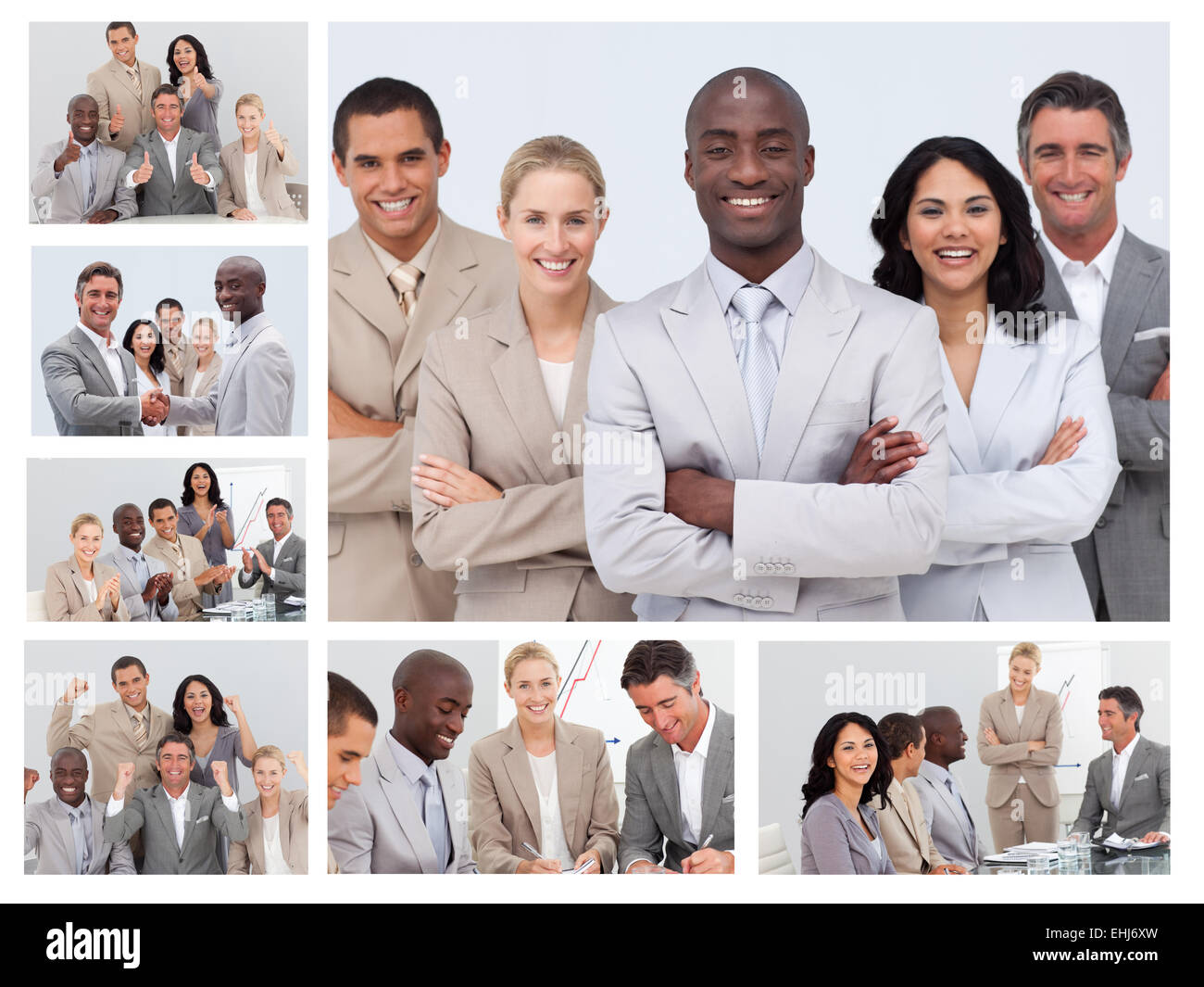Women at work collage Cut Out Stock Images & Pictures - Alamy