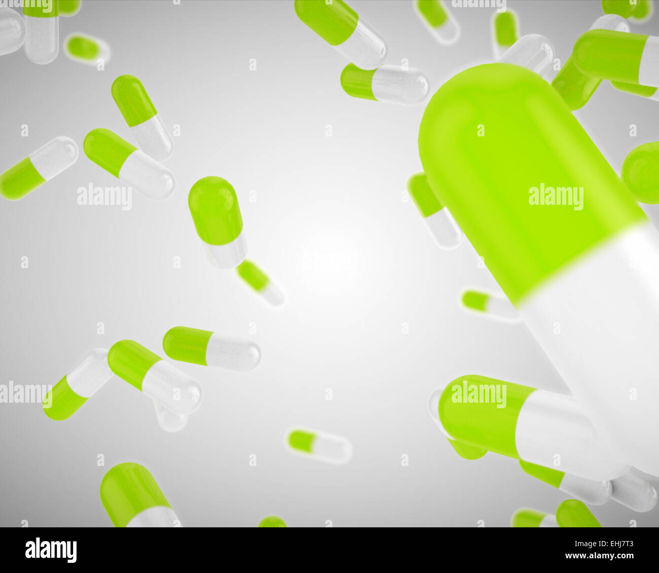 Pills floating hi-res stock photography and images - Alamy