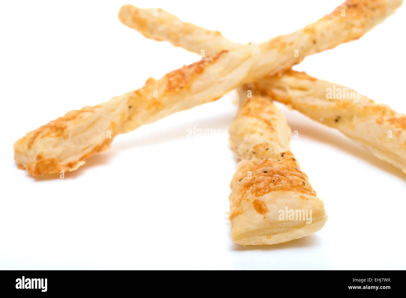 Stack of cheese sticks with parmesan and pepper Stock Photo - Alamy