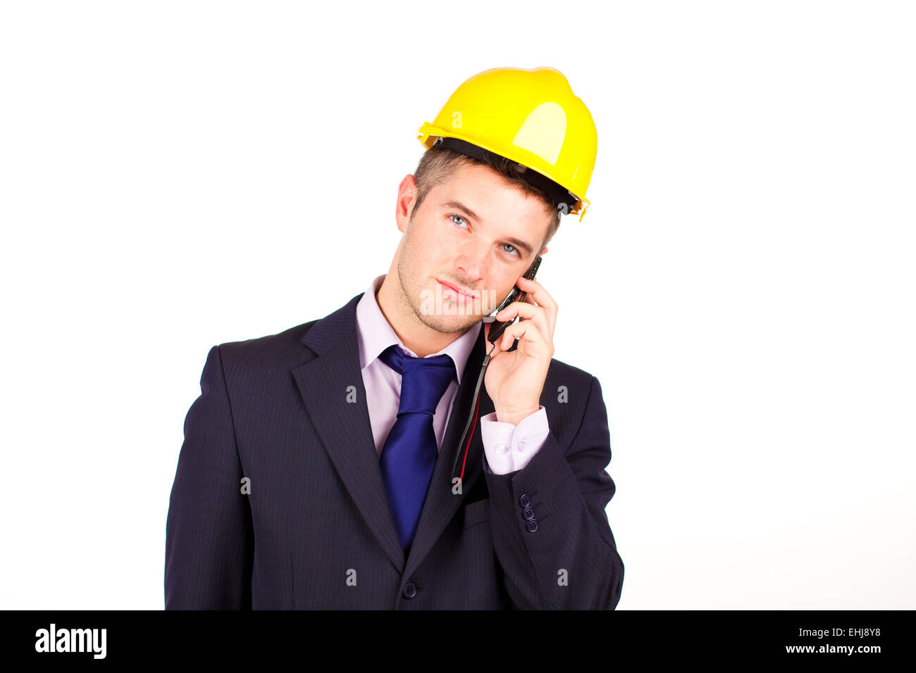 Designer isolated on white Stock Photo - Alamy