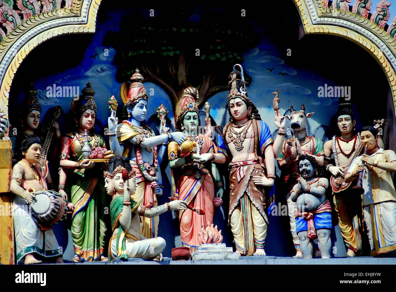 Indian deities hi-res stock photography and images - Alamy