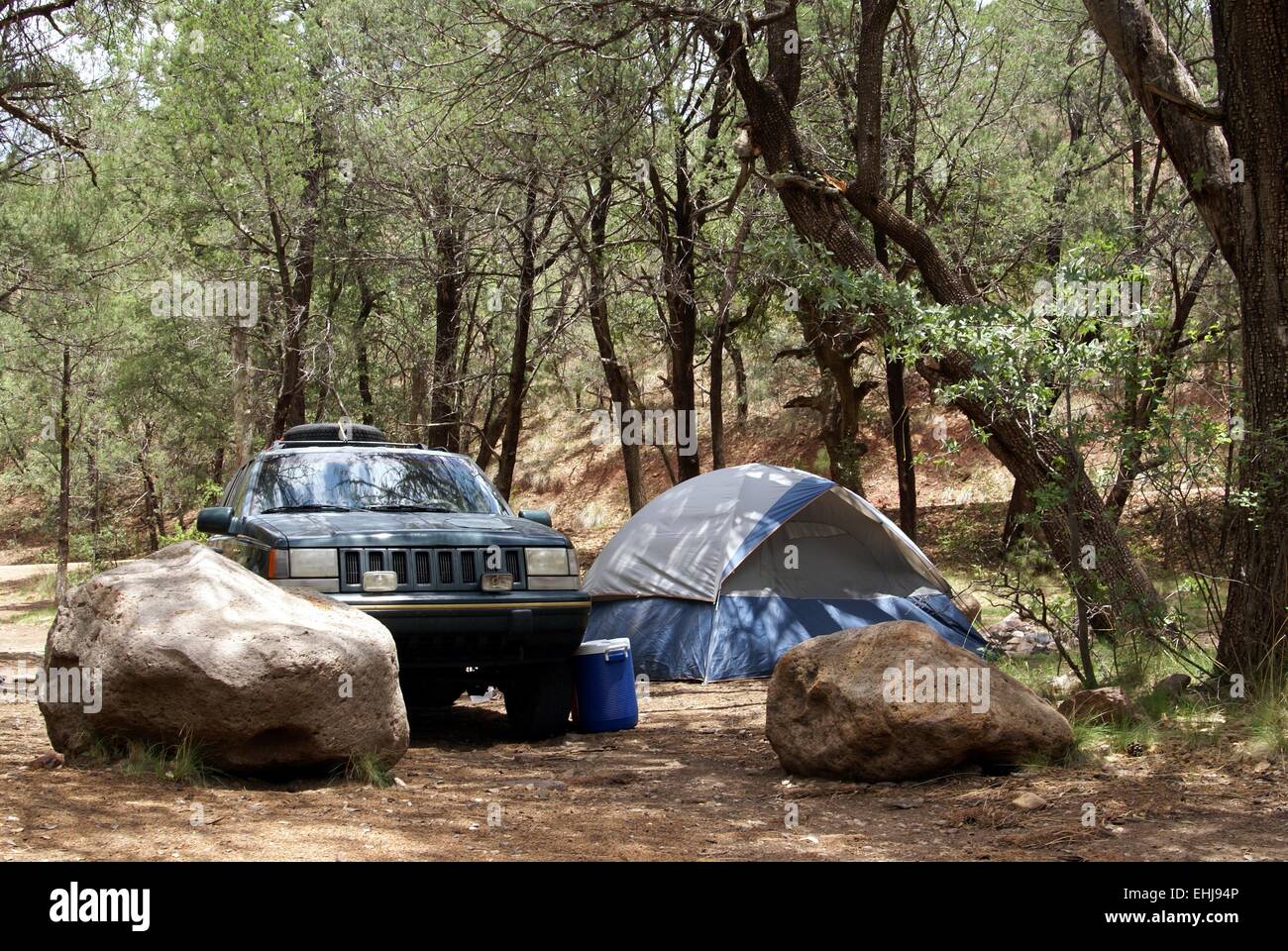 Primitive campground hi-res stock photography and images - Alamy