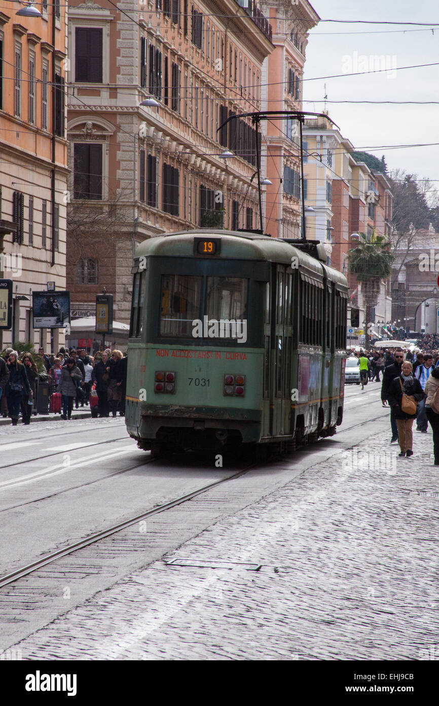 Rome streets through window hi-res stock photography and images - Alamy