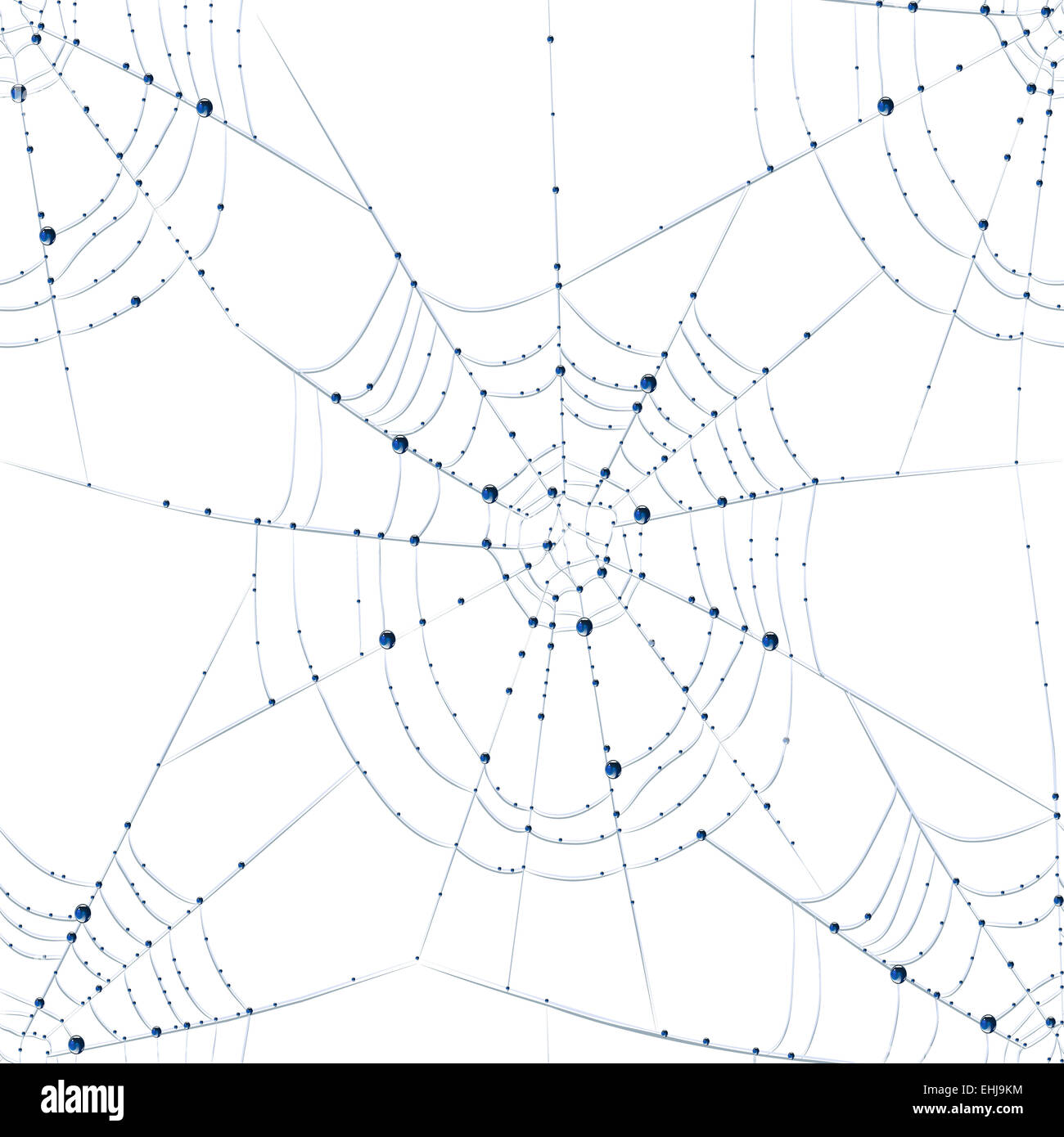 Seamless web texture with water drops Stock Photo - Alamy