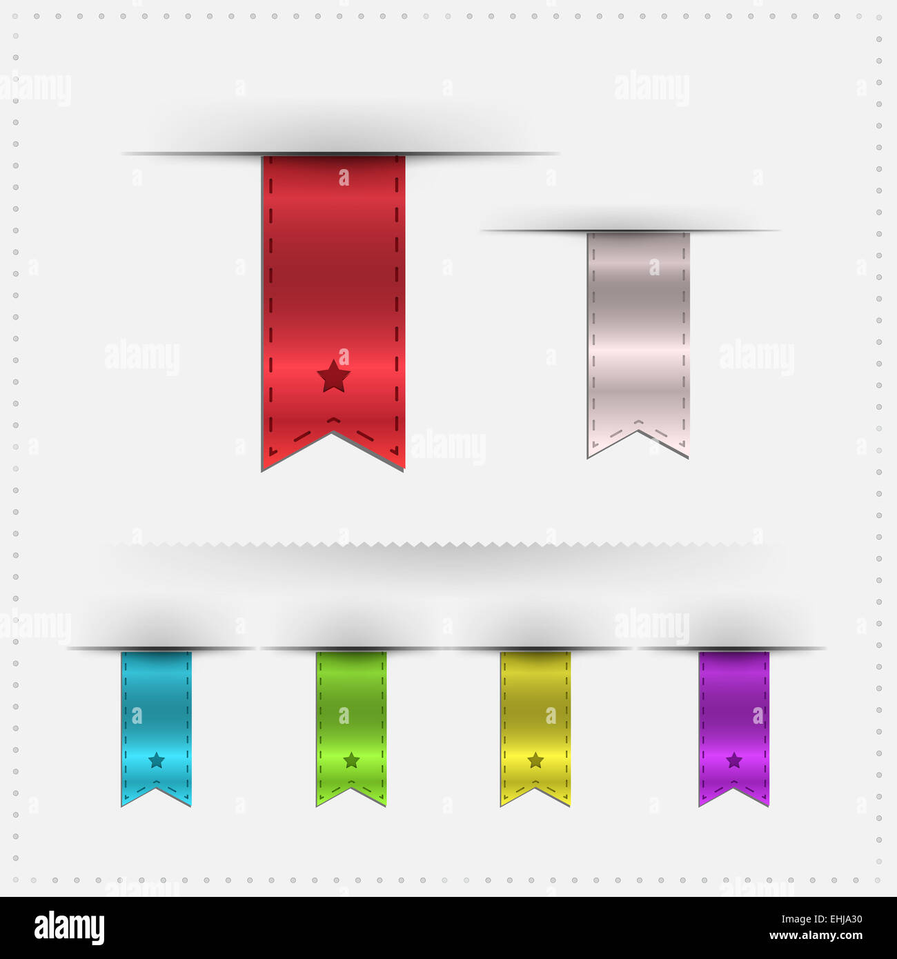 Ribbons divider hi-res stock photography and images - Alamy
