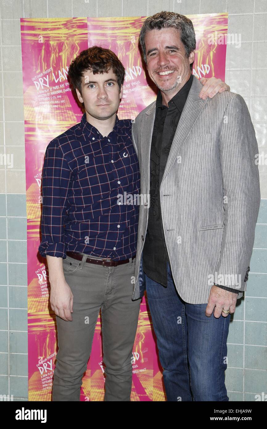 Opening night of the play Dry Land at the HERE Arts Center, Featuring ...