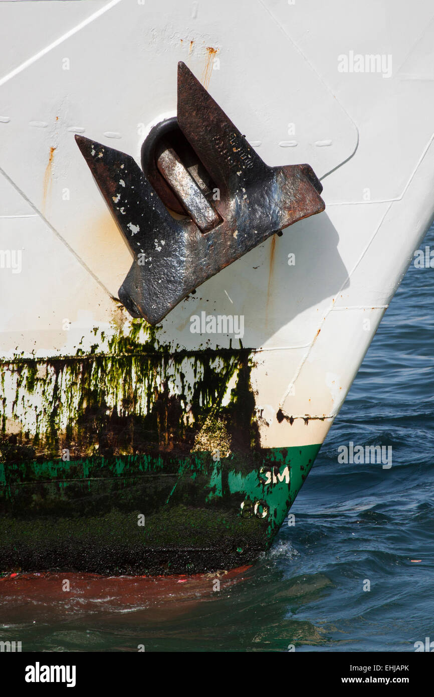 A boat anchor in Istanbul, Turkey Stock Photo - Alamy