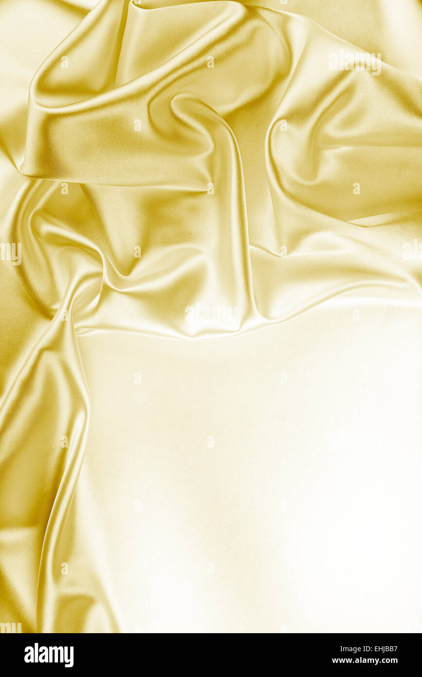 Golden Silk Fabric Texture for Drapery Abstract Background Stock Photo ...