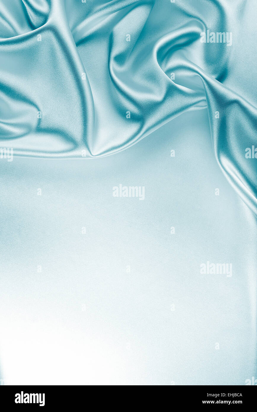 Blue Silk Fabric Texture for Drapery Abstract Background Stock Photo ...