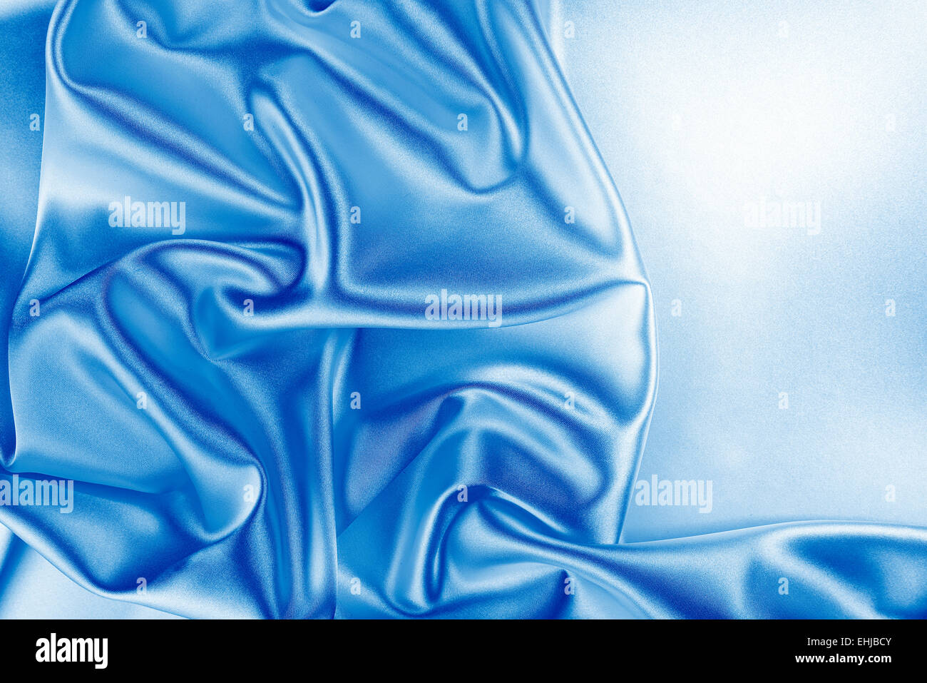 Blue Silk Fabric Texture for Drapery Abstract Background Stock Photo ...