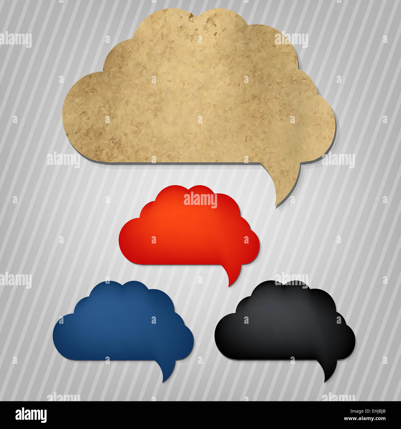Big blue speech bubble hi-res stock photography and images - Alamy