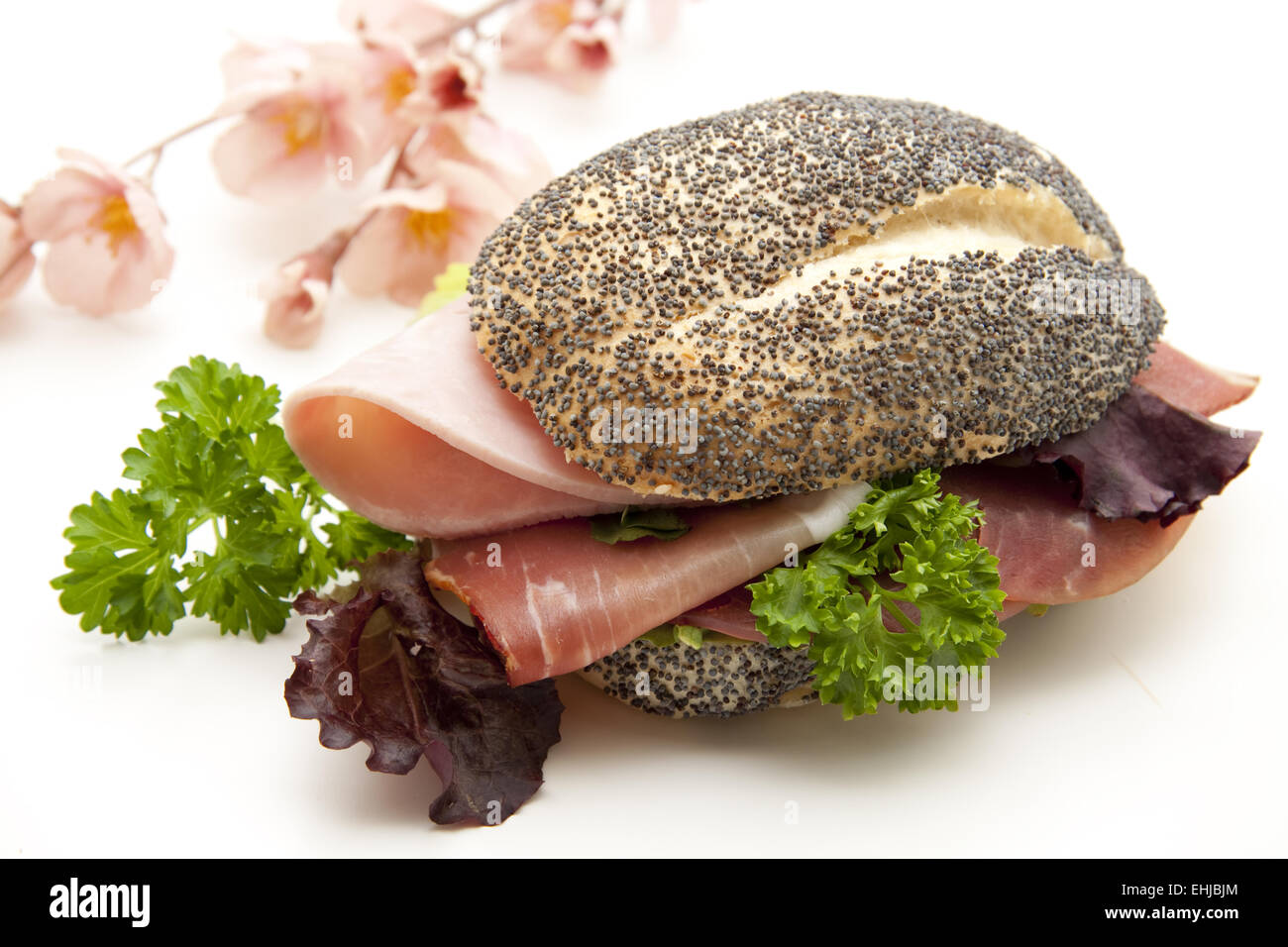 Ham roll hi-res stock photography and images - Alamy