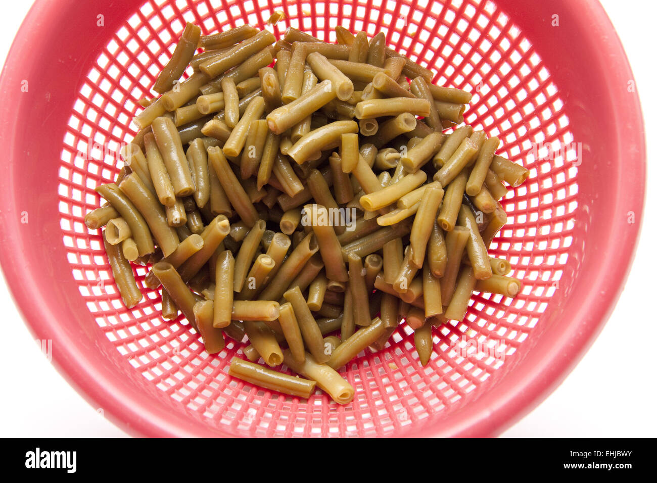 Green beans in sieve hi-res stock photography and images - Alamy