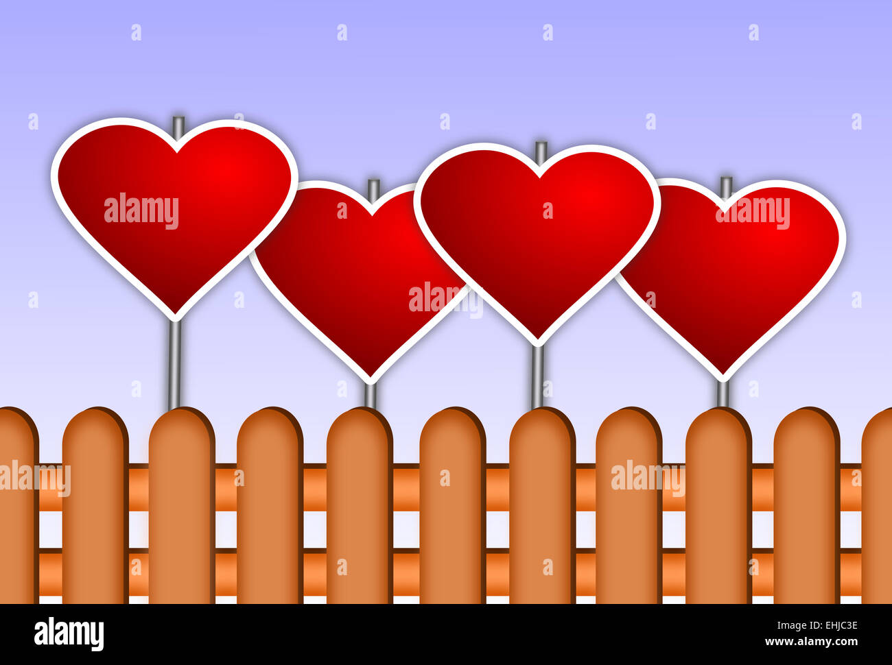 Blank heart hi-res stock photography and images - Alamy