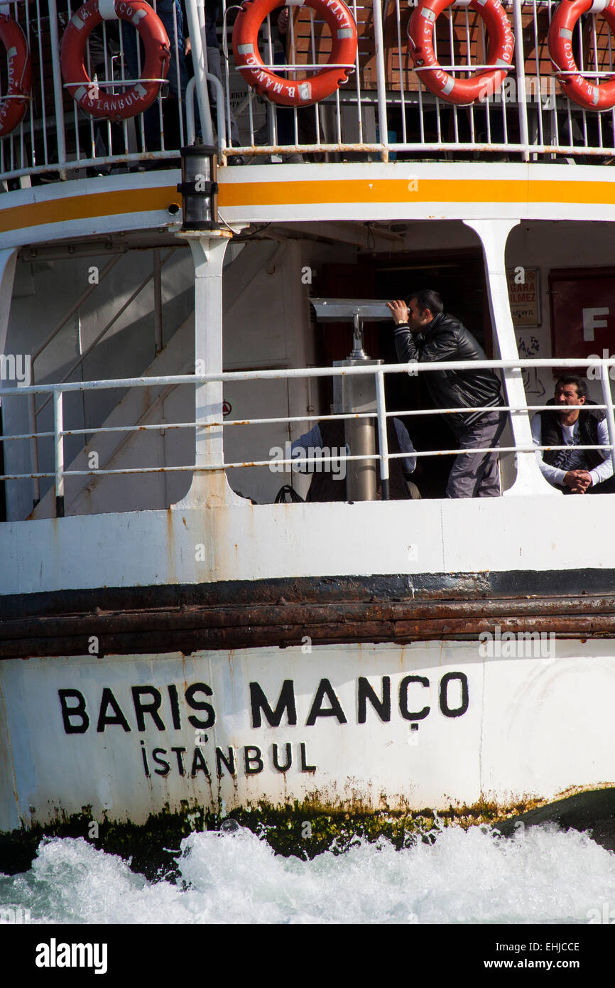 The Baris Manco Ferry boat in Istanbul Stock Photo - Alamy