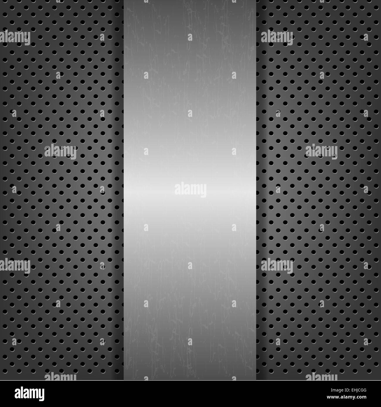 Abstract Metal Background With Metal Plate Stock Photo - Alamy