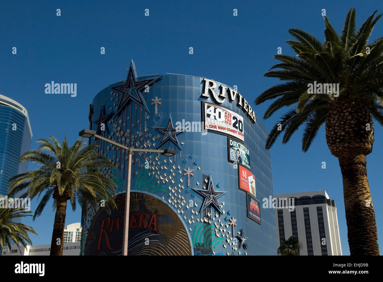 Riviera Hotel Casino Las Vegas Nevada USA Stock Photo - Alamy