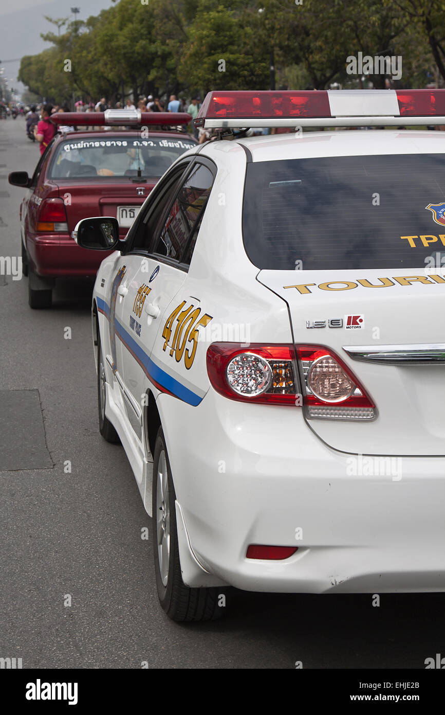 Thai police car hi-res stock photography and images - Alamy
