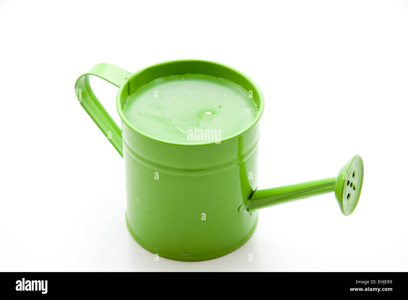 Green watering can Stock Photo - Alamy