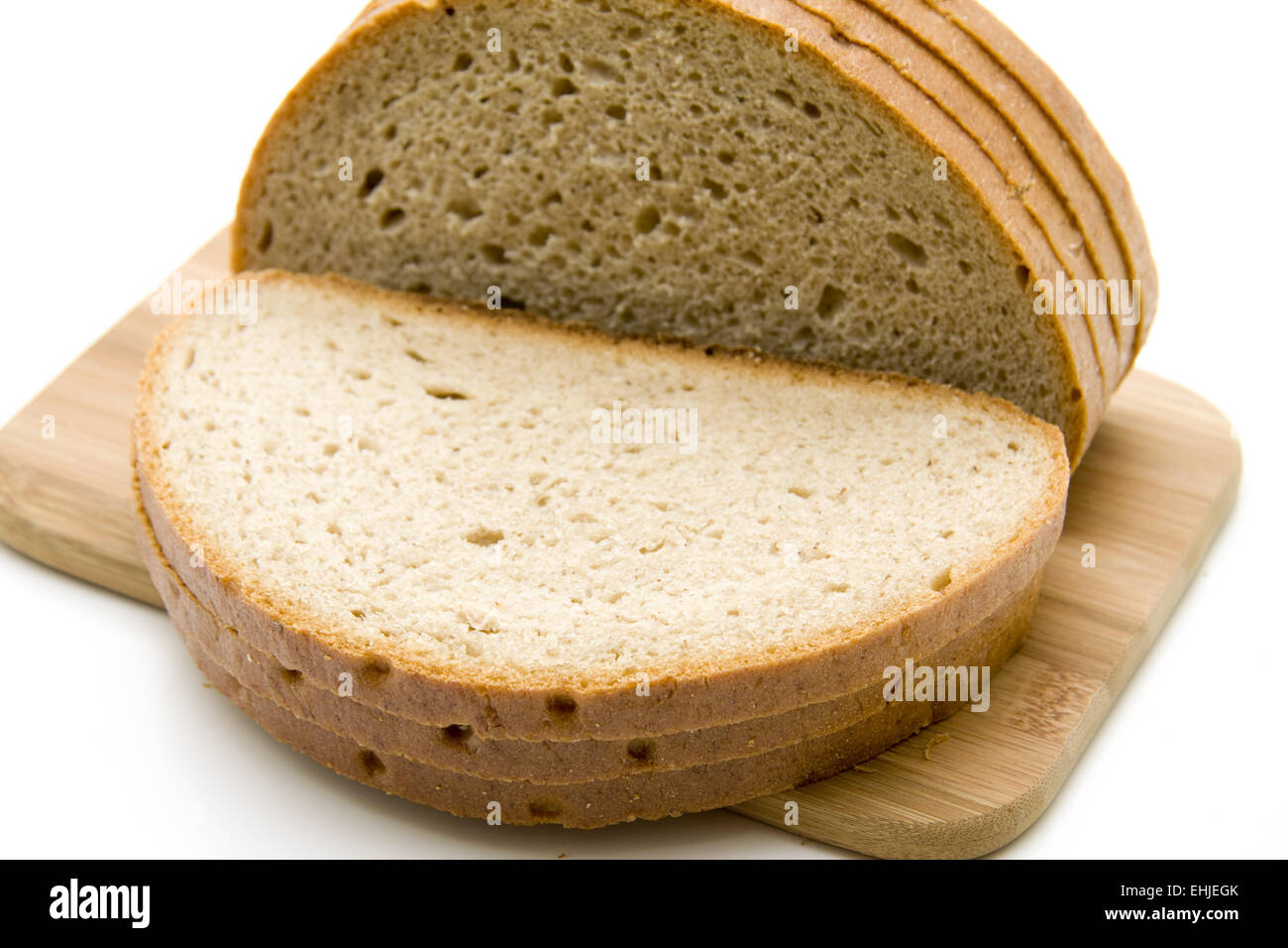 Wheat bread slivered Stock Photo - Alamy