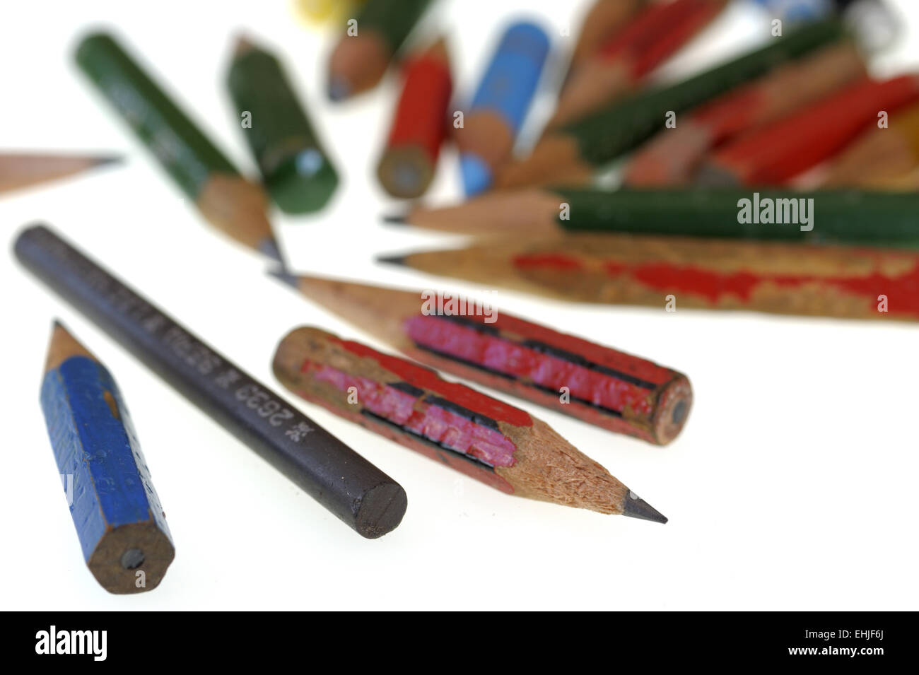 Different pencils hi-res stock photography and images - Alamy