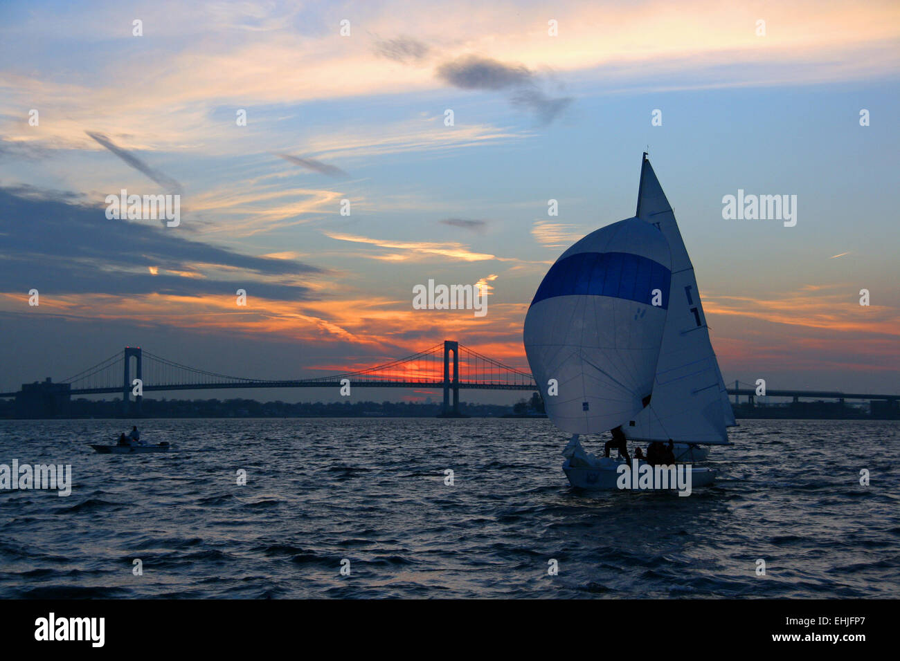 Sailboat Sunset Spinnaker