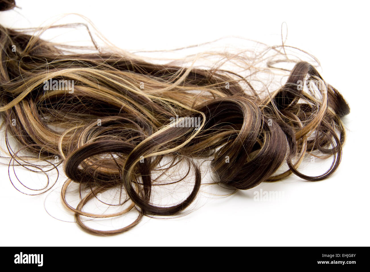 Hairpiece with lock Stock Photo - Alamy