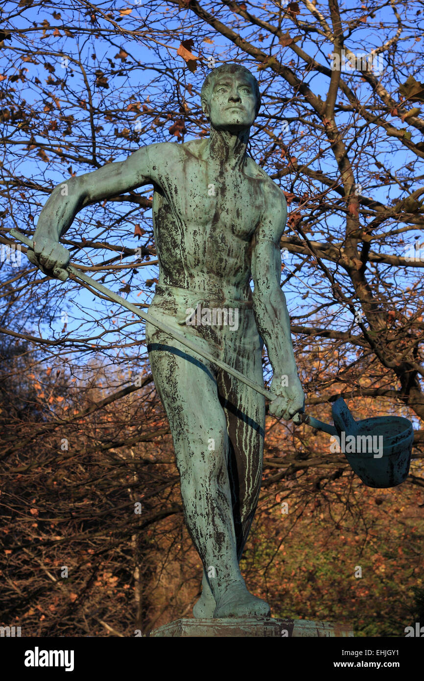 The iron founder Stock Photo - Alamy