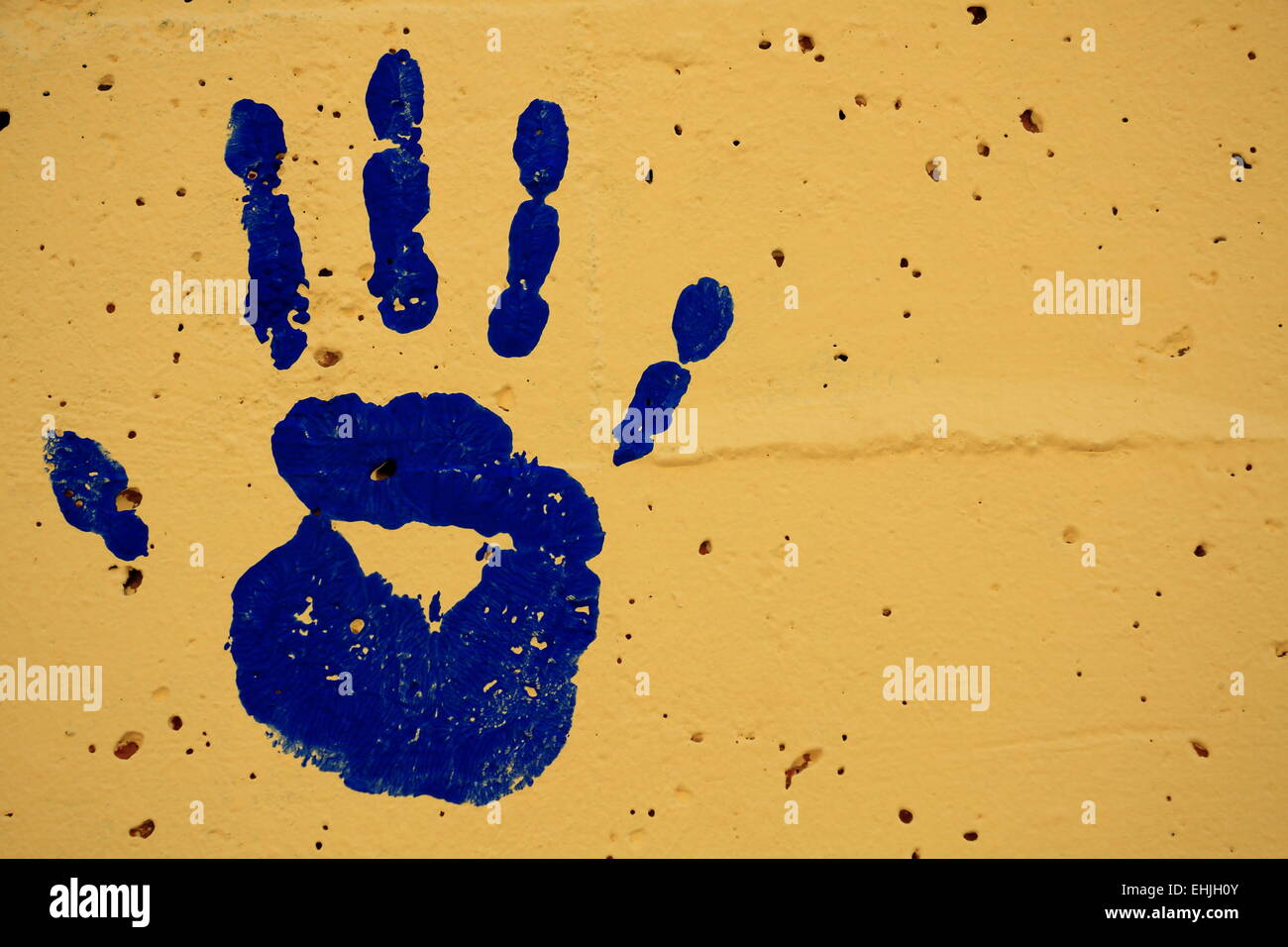 Colour hand mark hi-res stock photography and images - Alamy