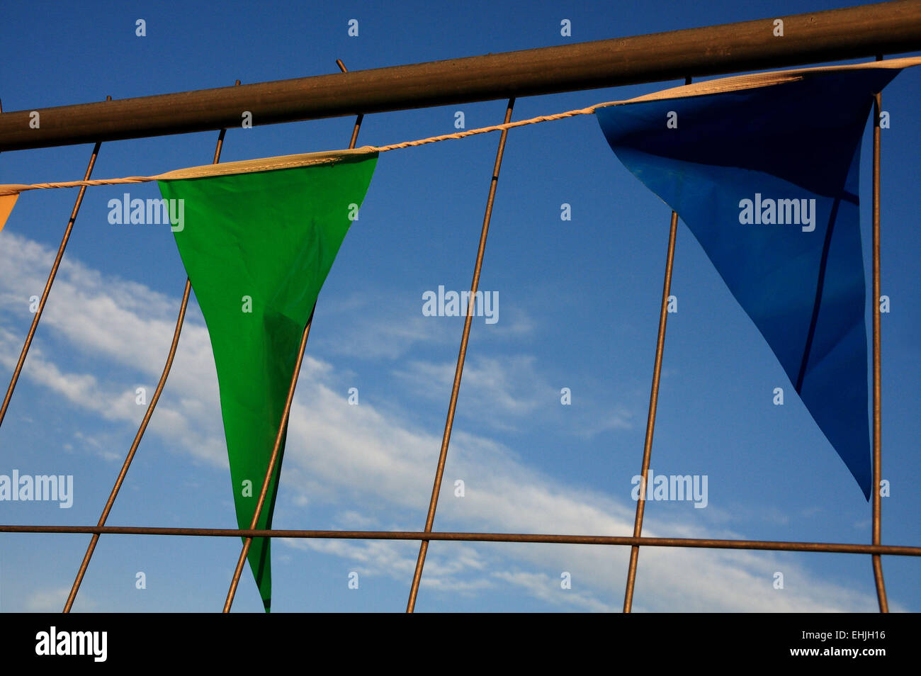 Blue pennant hi-res stock photography and images - Alamy