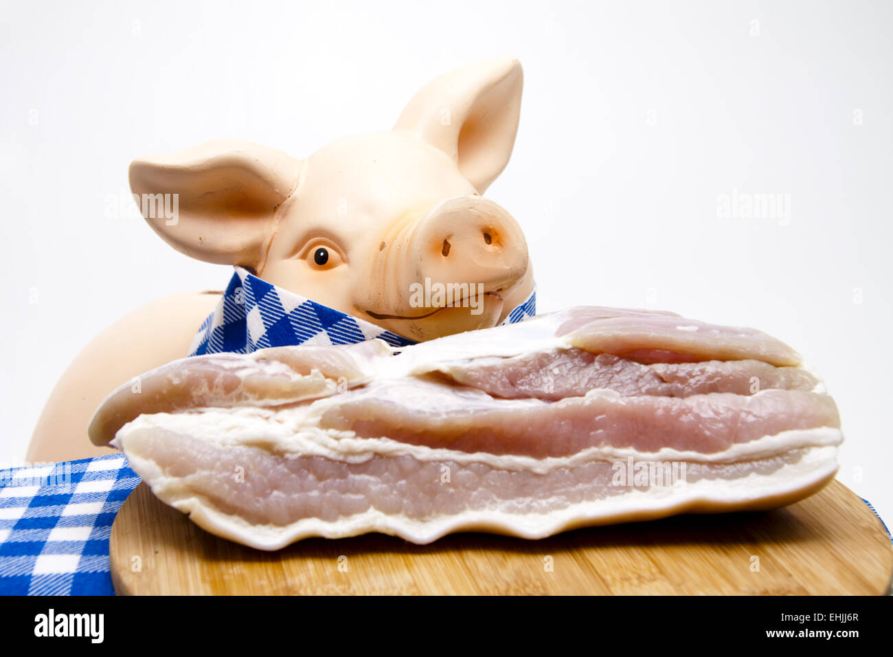 Pork with pork head Stock Photo - Alamy