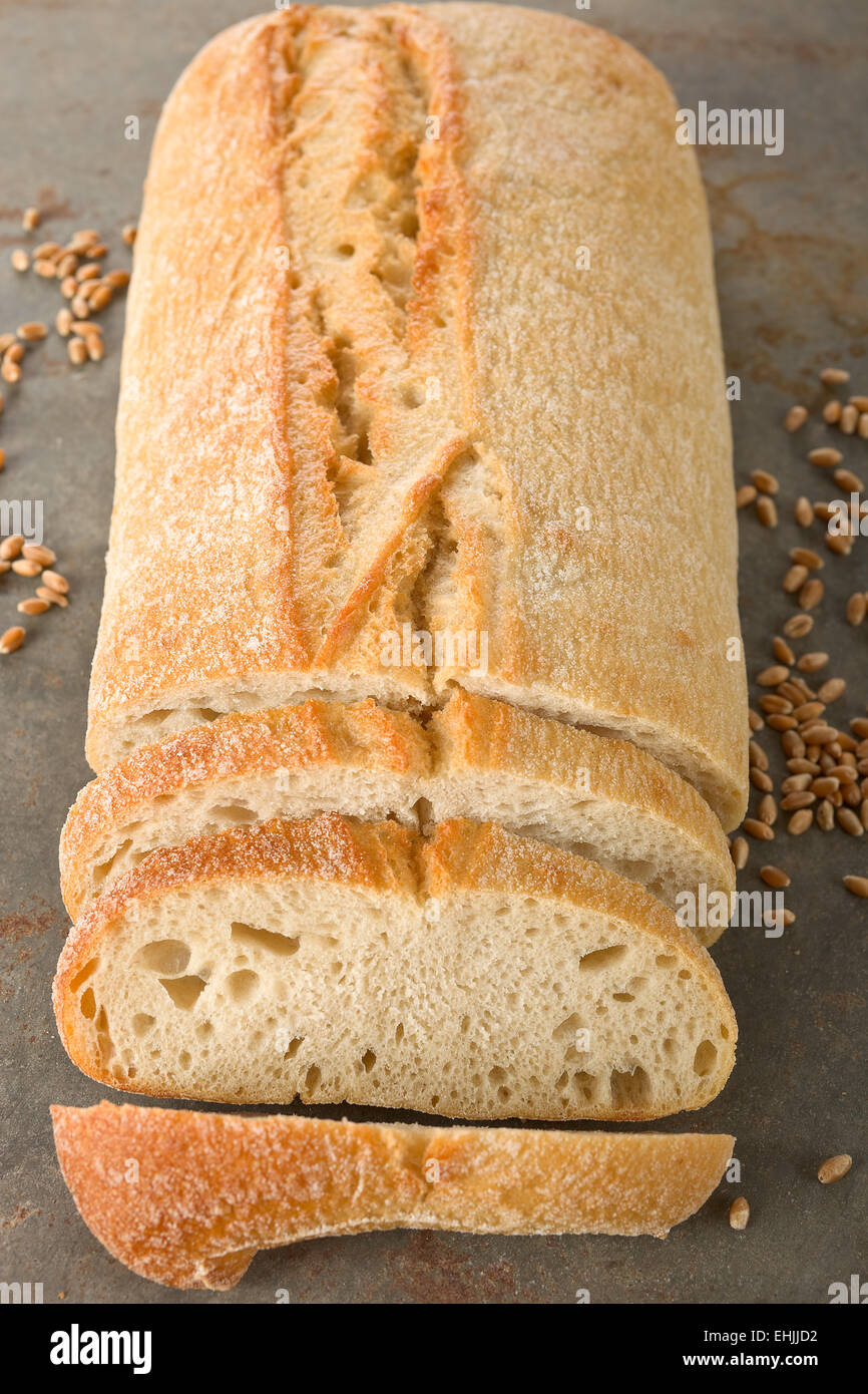 Italian Ciabatta bread Stock Photo - Alamy