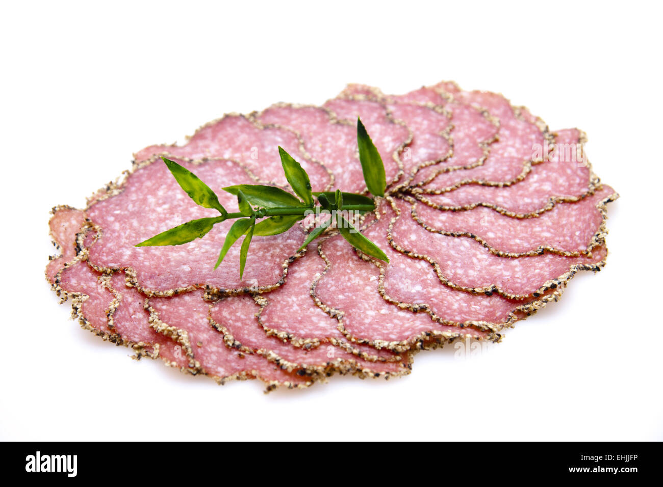 Pepper salami hi-res stock photography and images - Alamy