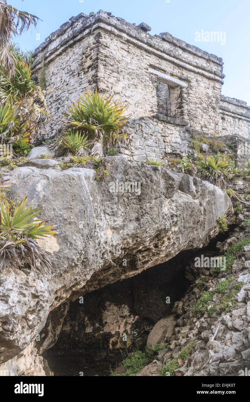 Building At Tulum Yucatan Mexico Stock Photo - Alamy