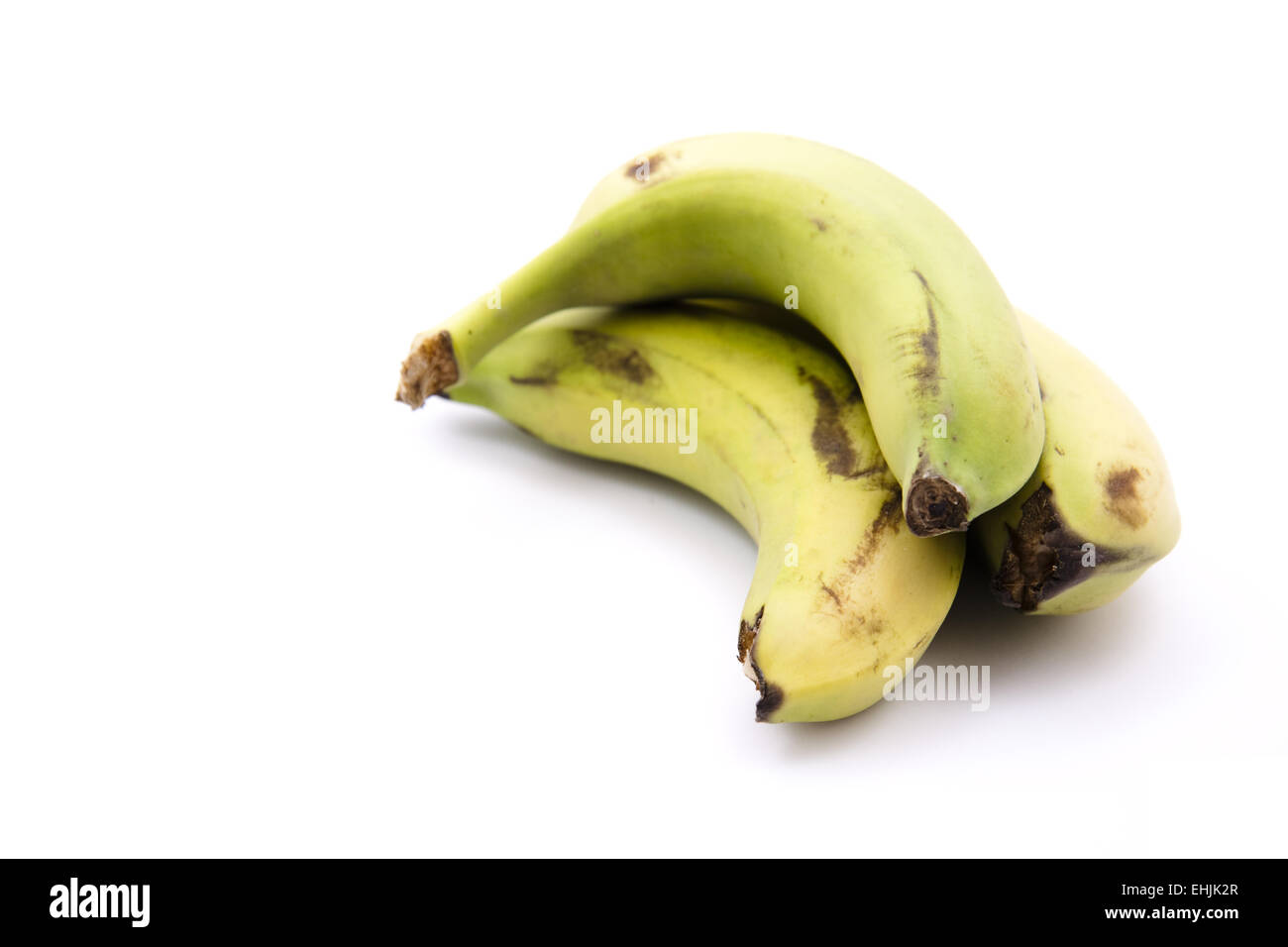 Green bananas do not ripe Cut Out Stock Images & Pictures - Alamy