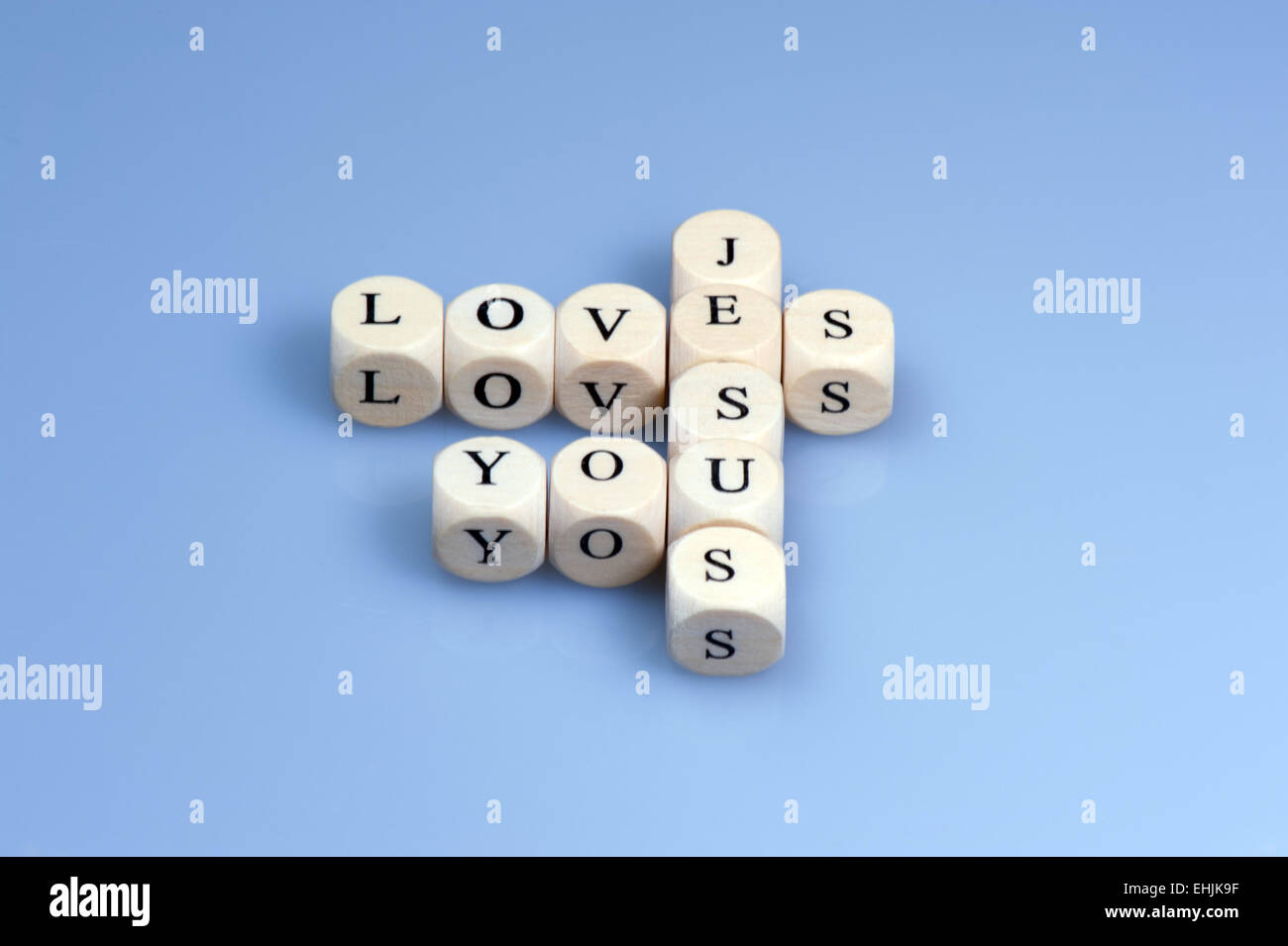 Word Love Jesus Stock Photo - Alamy