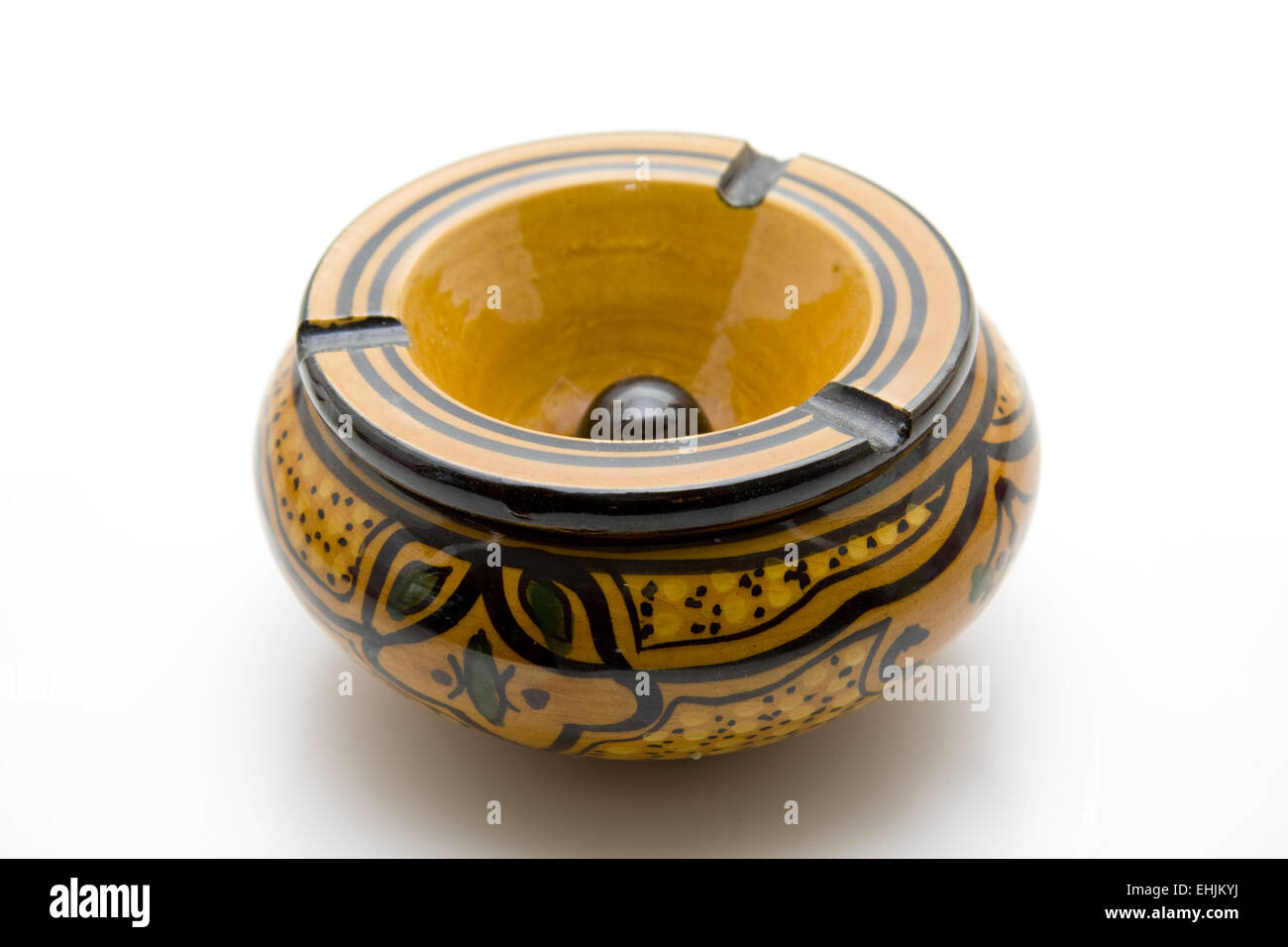 Ashtray with pattern Stock Photo - Alamy
