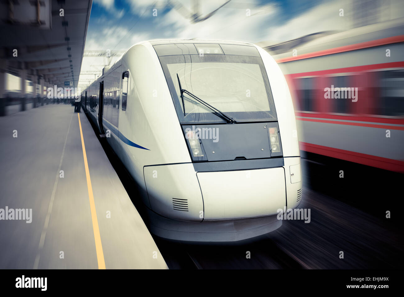 High speed train carriage china hi-res stock photography and images - Alamy