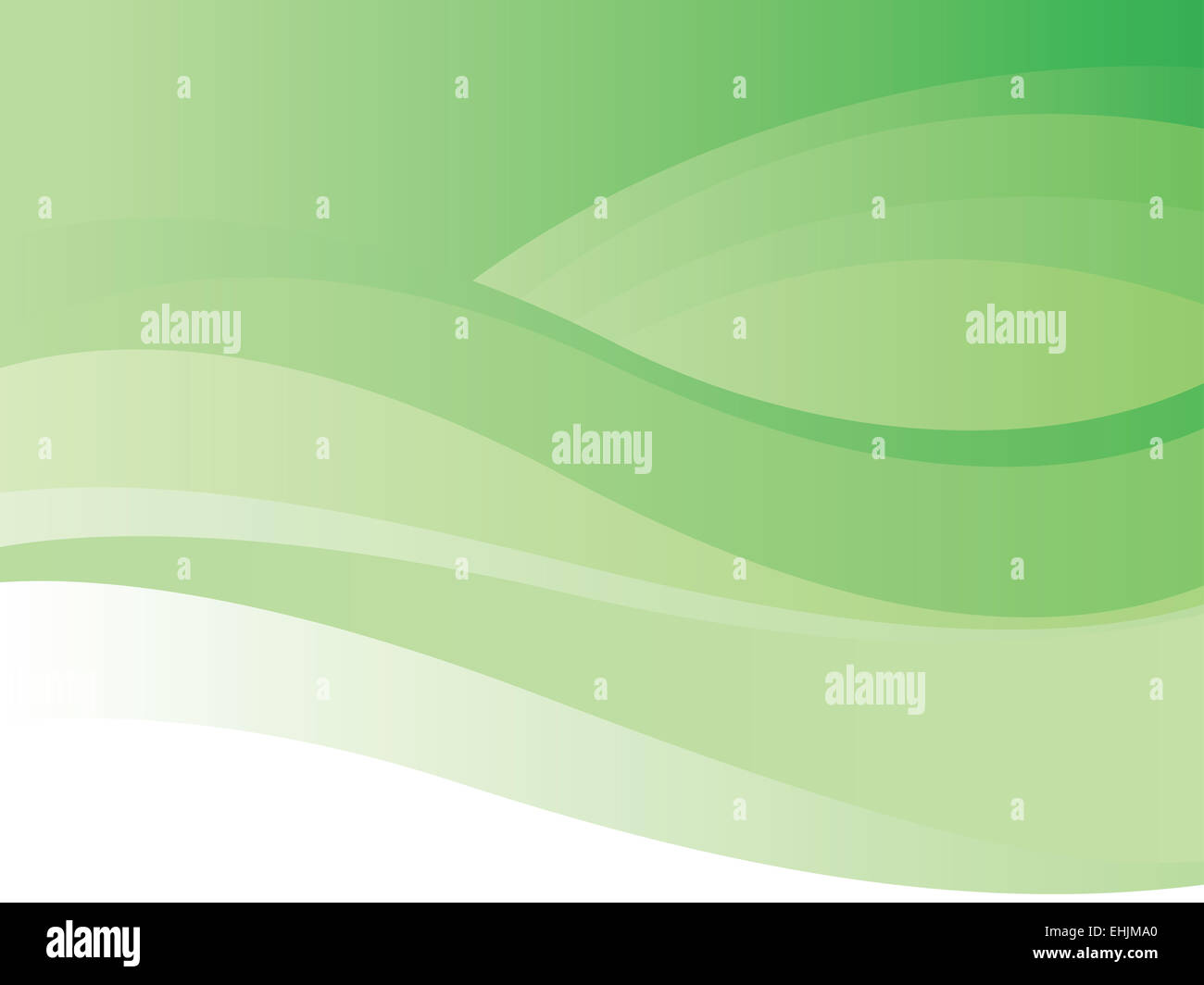 Green wave background Stock Photo - Alamy