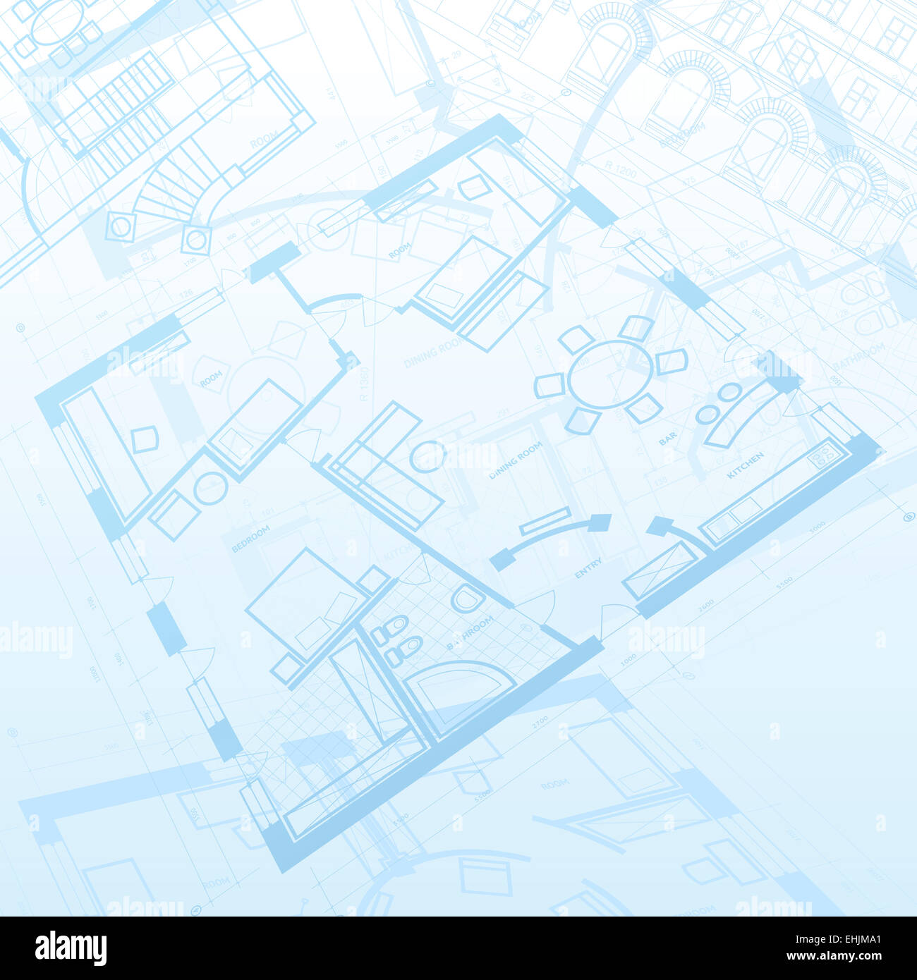 Abstract architectural background Stock Photo - Alamy