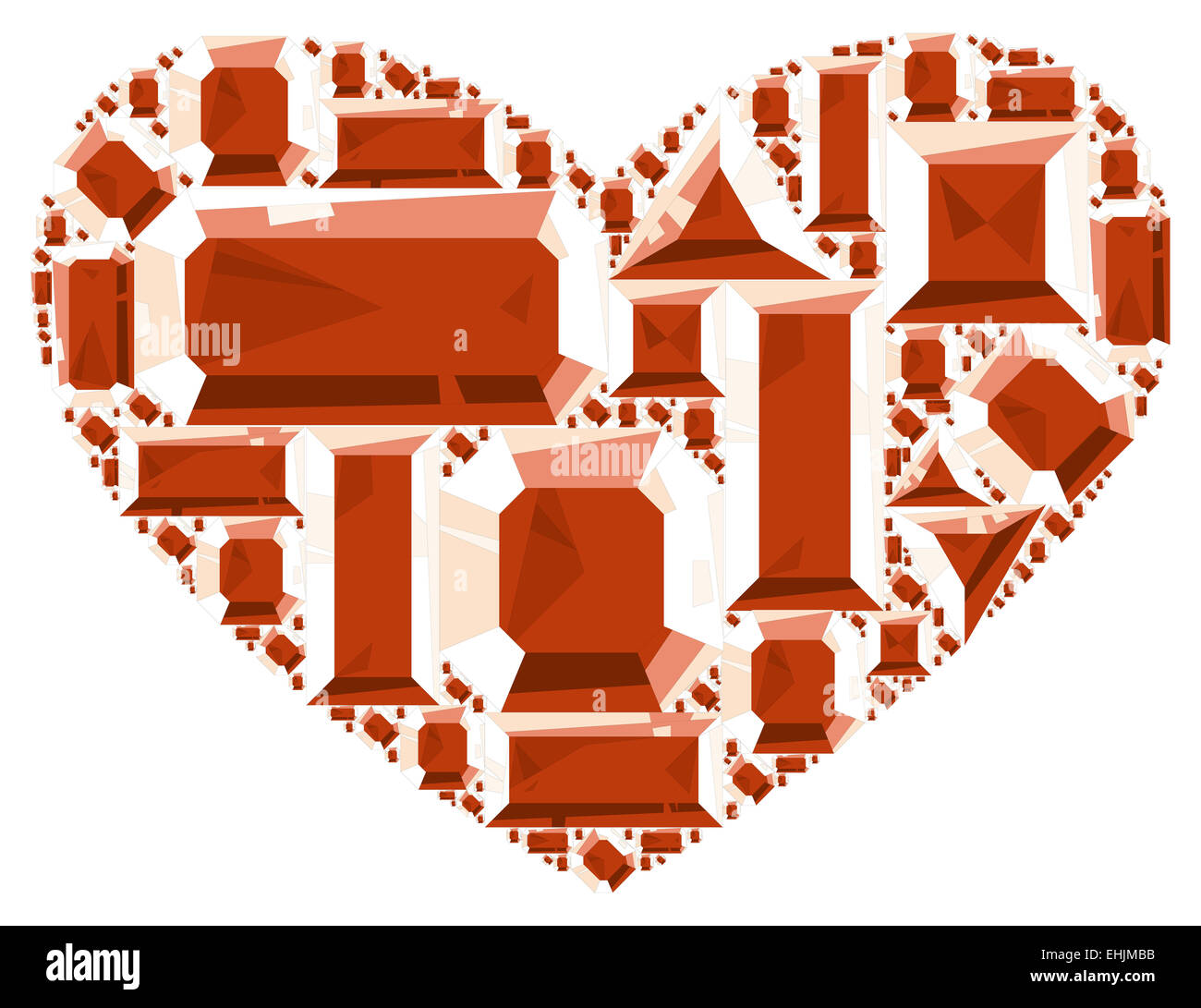 Ruby day Cut Out Stock Images & Pictures - Alamy