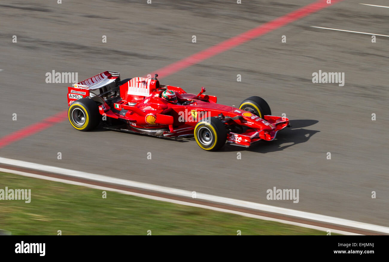 ISTANBUL TURKEY OCTOBER 25 2014 F1 Car F1 Clienti during Ferrari Racing ...