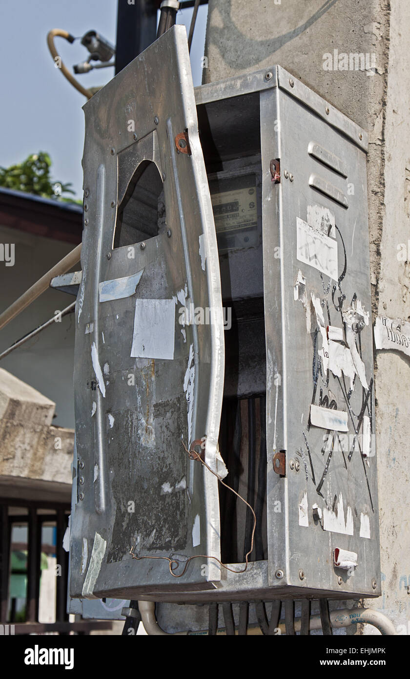 Meter boxes hi-res stock photography and images - Alamy
