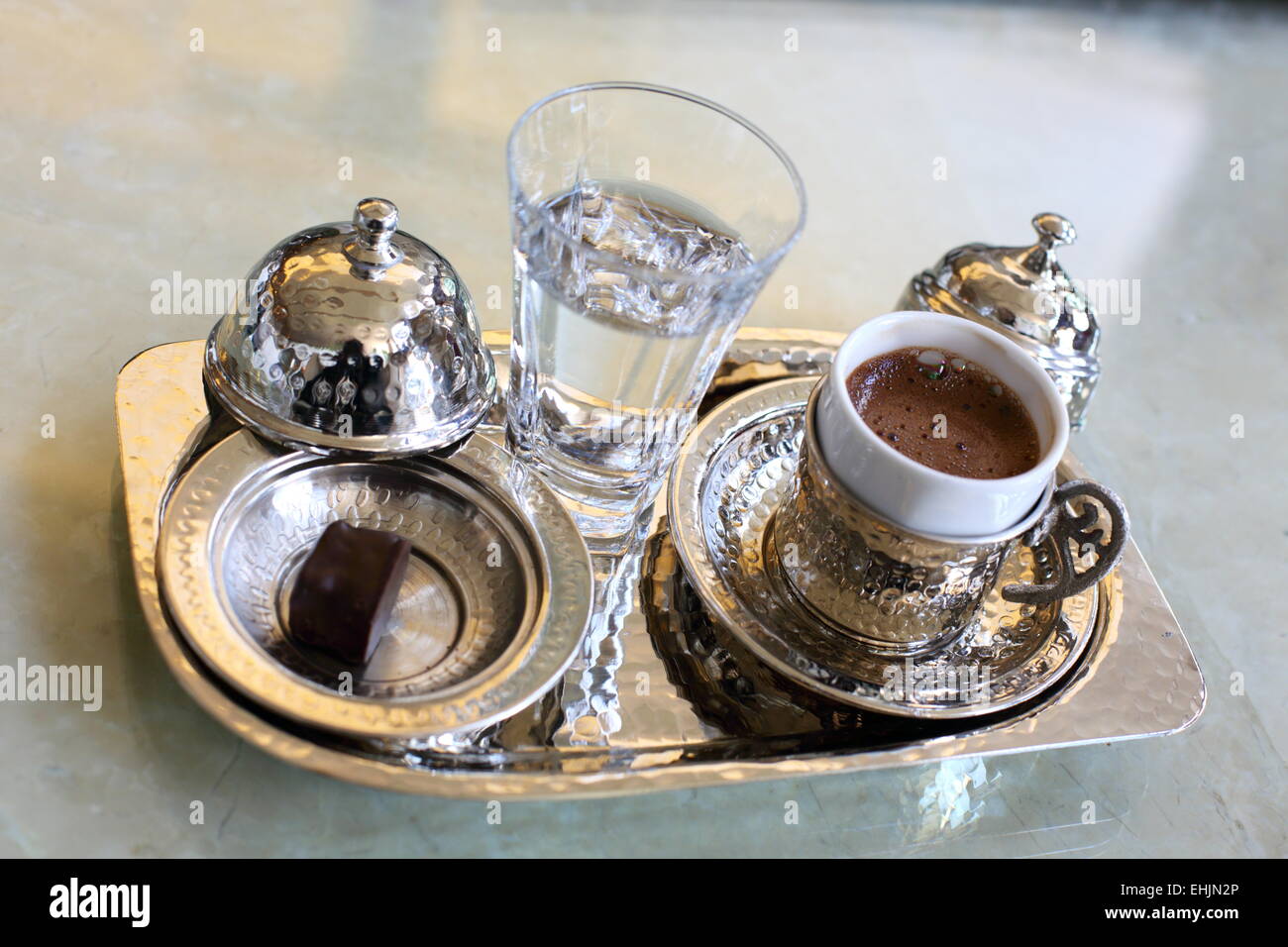 Turkish or french coffee hi-res stock photography and images - Alamy